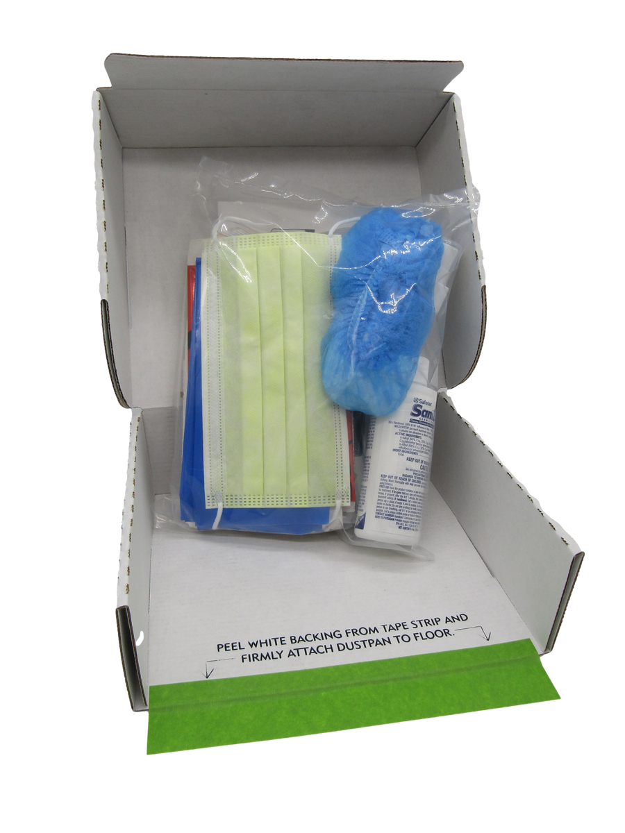 OSHA Bloodborne Pathogen Spill Kit with Cardboard Dustpan | Northfield ...