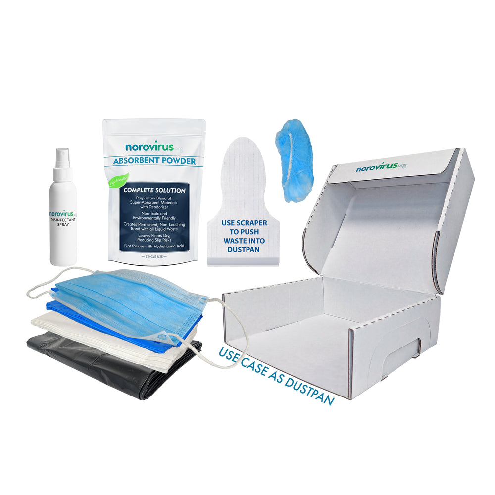 Norovirus Cleanup Kit - Cardboard Dustpan | Northfield Medical ...